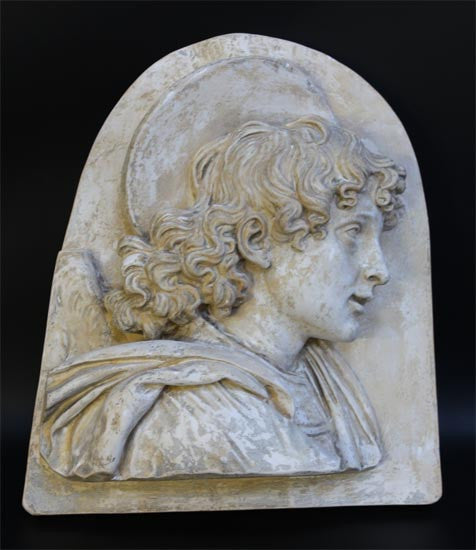 Angel Head Sculpture for Sale, Item #407 | Caproni Collection